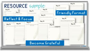 Mindfulness Journal - 30 Days of Inspiring Writing Prompts PRINT ...