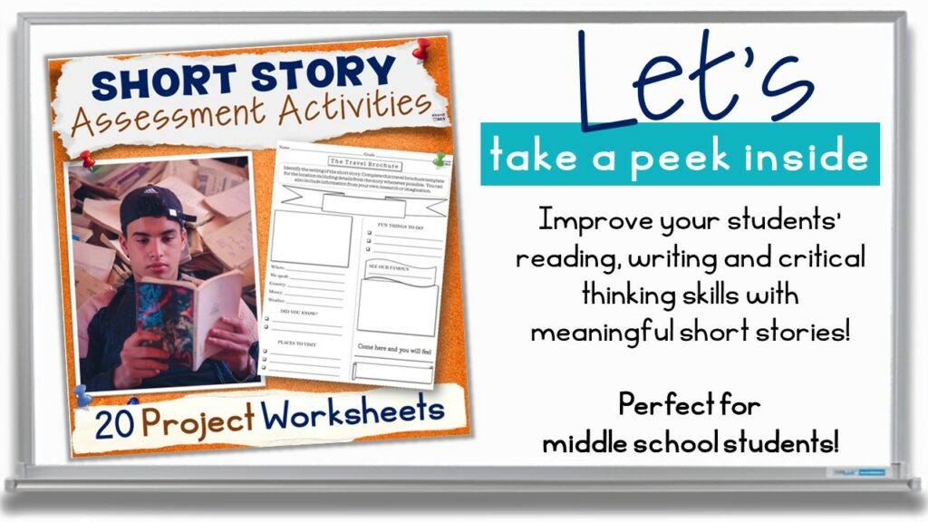 Activities for Any Short Story - Generic Projects and Creative ...