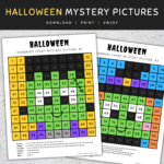 Holidays Math, Hundreds Chart Mystery Picture, Color By Number | Made ...