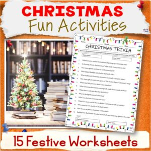 Christmas Fun Activities - Winter Holiday Worksheets, Tasks, Crafts ...