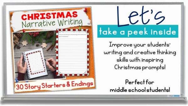 Christmas Narrative Writing Activities - Story Prompts Starters and ...