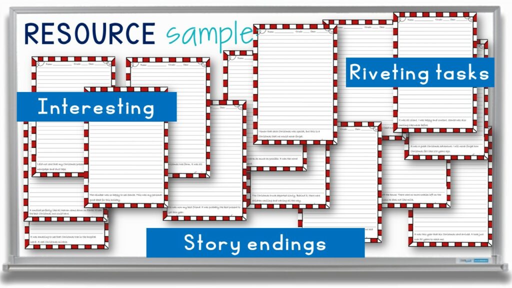 Christmas Narrative Writing Activities - Story Prompts Starters and ...