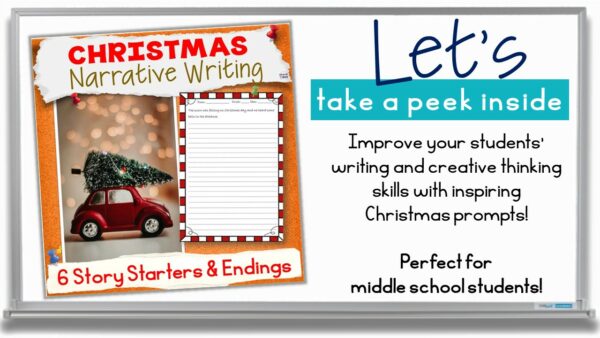 Christmas Story Writing Activities - Narrative Prompts Starters and ...