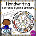 Writing Center or Handwriting Activity Spin a Sentence or Story | Made ...