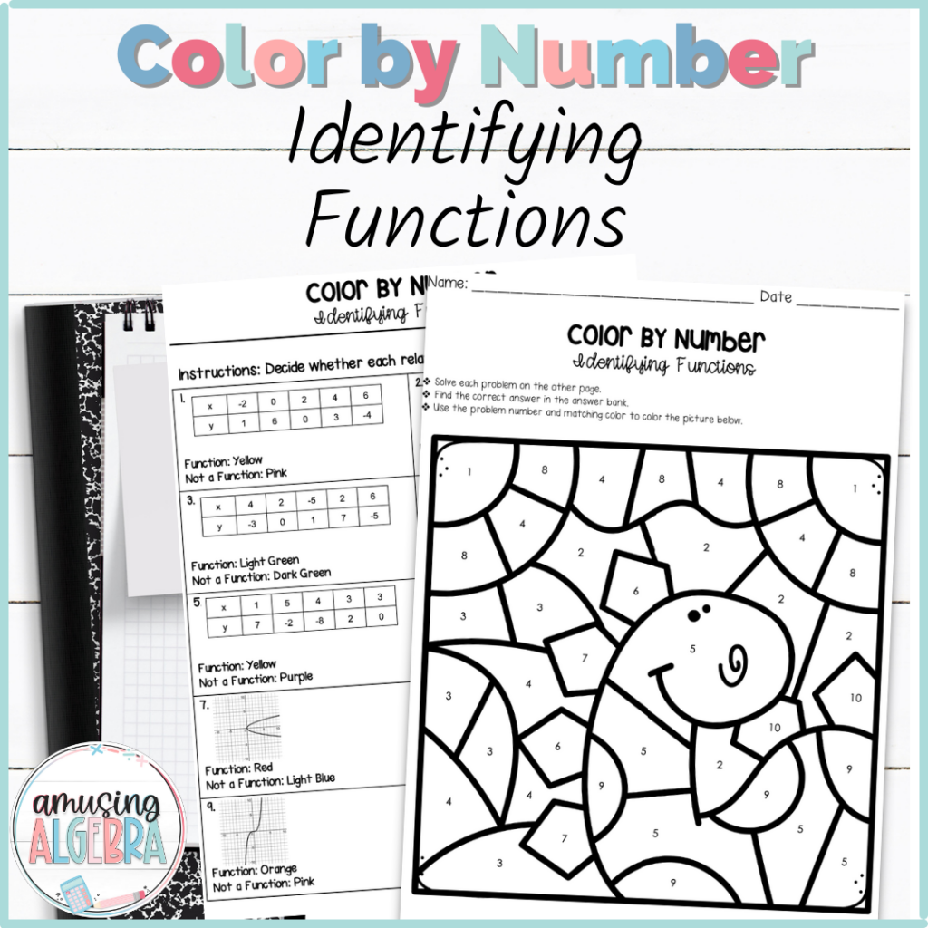 Identifying Functions Coloring Activity | Made By Teachers