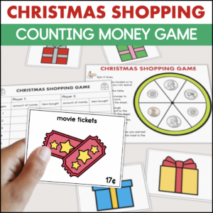 Counting Coins Christmas Shopping Money Game | Made By Teachers