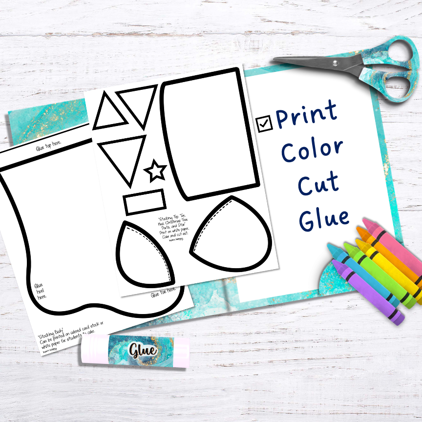 Christmas Stocking Craft | Made By Teachers