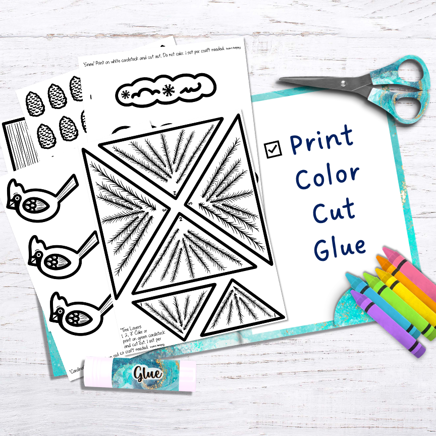 Winter Tree Craft | Made By Teachers