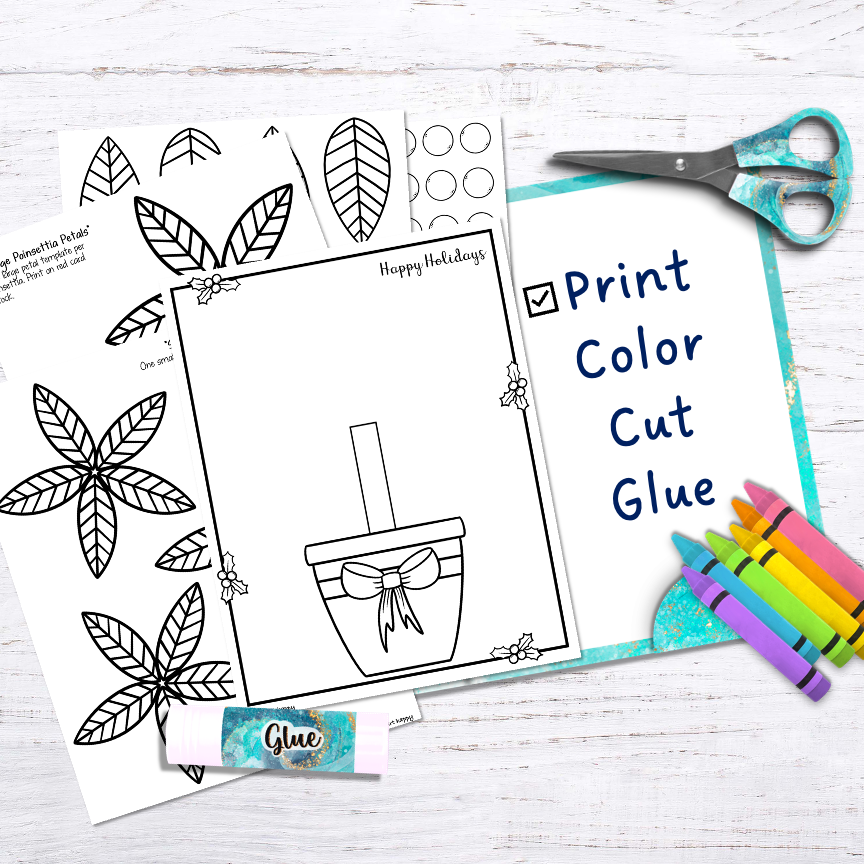 Poinsettia Craft | Winter Craft | Made By Teachers