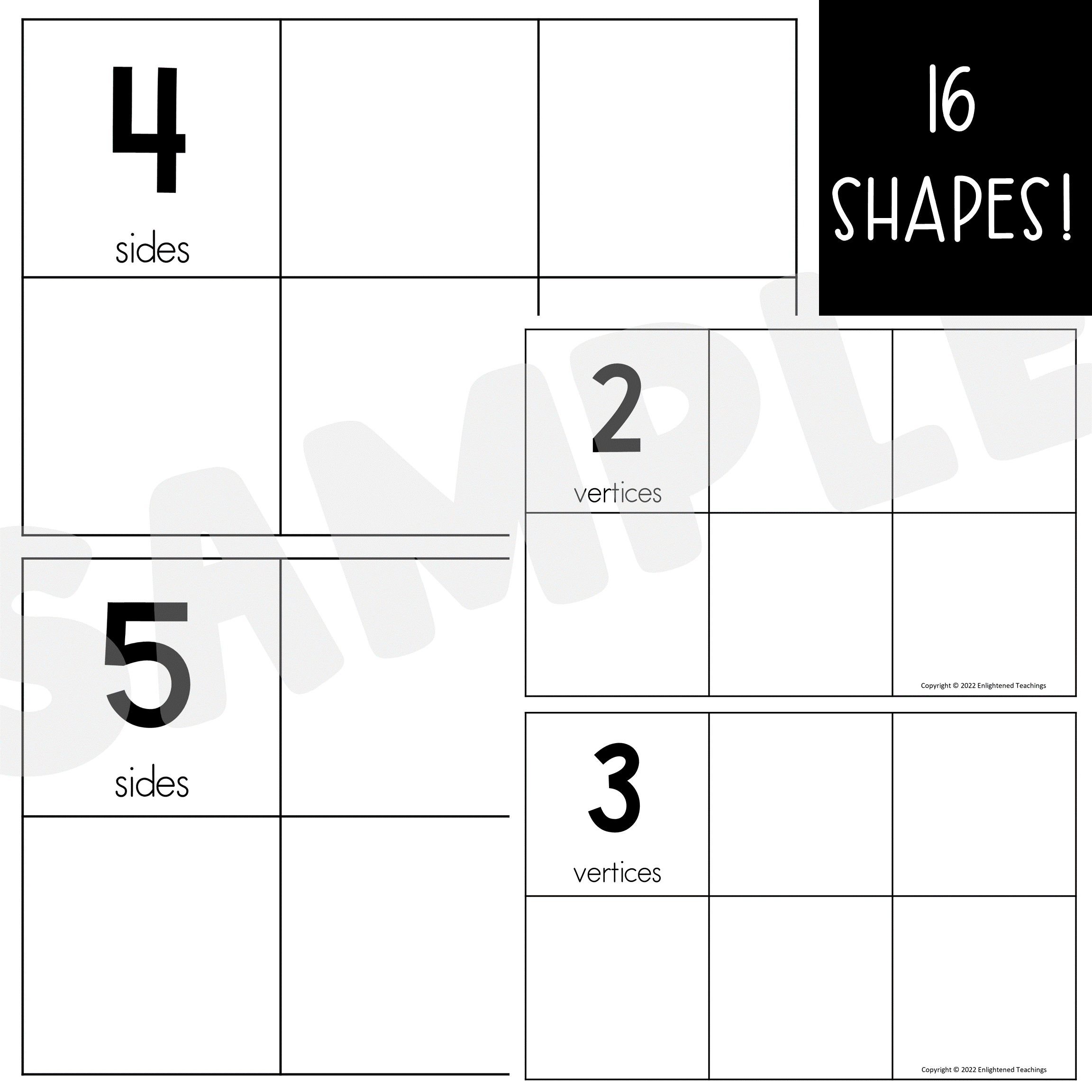 Spring 2D Shapes Sorting Mats Shape Matching Math Center | Made By Teachers