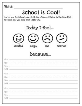 "School is Cool" Back to School Book Companion | Made By Teachers