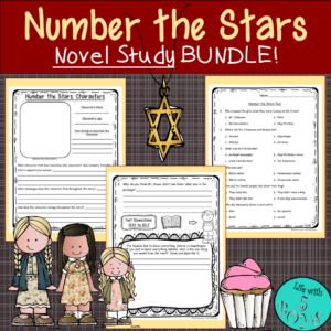 Number the Stars Activities and Novel Study BUNDLE | Made By Teachers