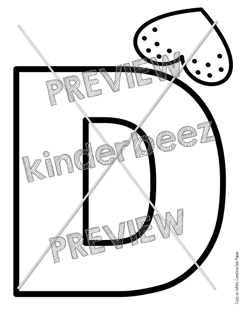 Letter D Craft, Dd is for Dog, Dog Craft | Made By Teachers