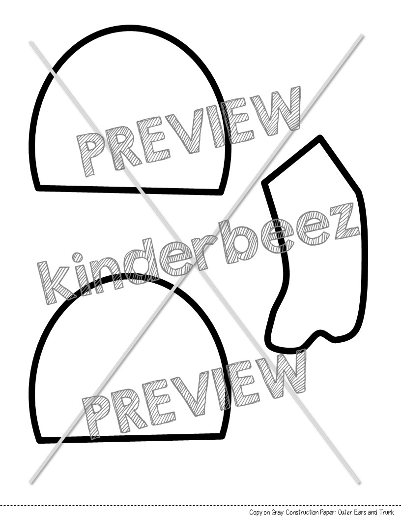 Letter E Craft, Ee is for Elephant, Elephant Craft | Made By Teachers