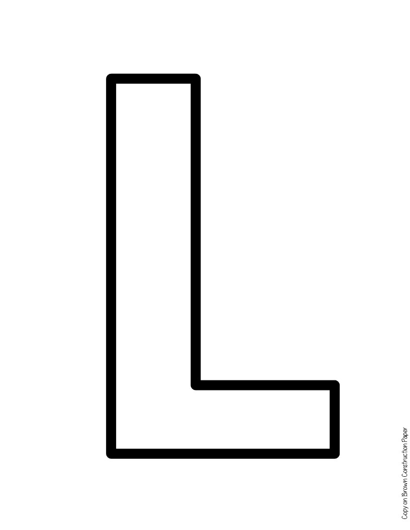 Letter L Craft, Ll is for Ladybug, Ll is for leaf Craft, Lady Bug Craft ...