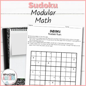 Modular Arithmetic Sudoku Puzzle | Made By Teachers