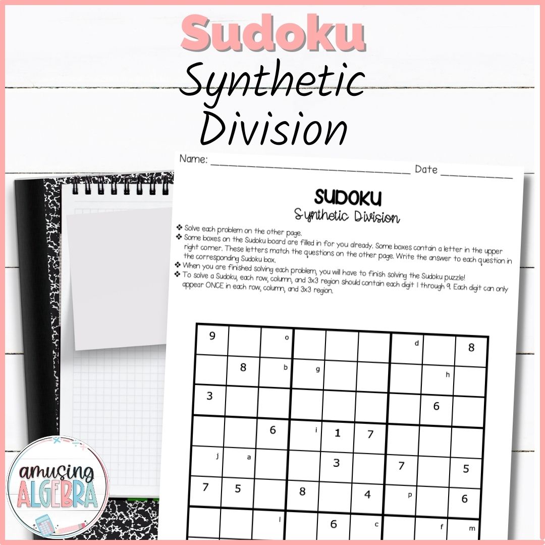 Synthetic Division Answers