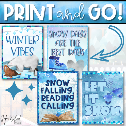 Winter & Holiday Classroom Decor Posters & Quotes | Made By Teachers