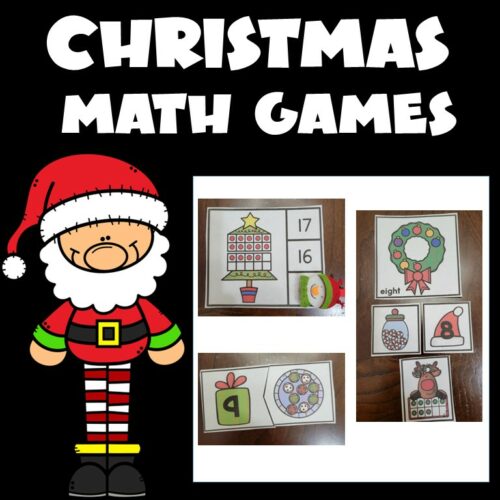 Christmas Math Games | Kinder Numbers 1-20 | Made By Teachers