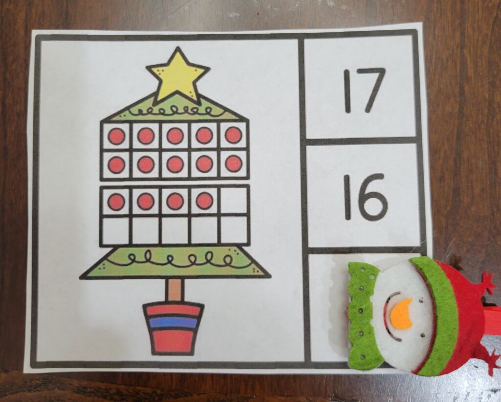 Christmas Math Games | Kinder Numbers 1-20 | Made By Teachers