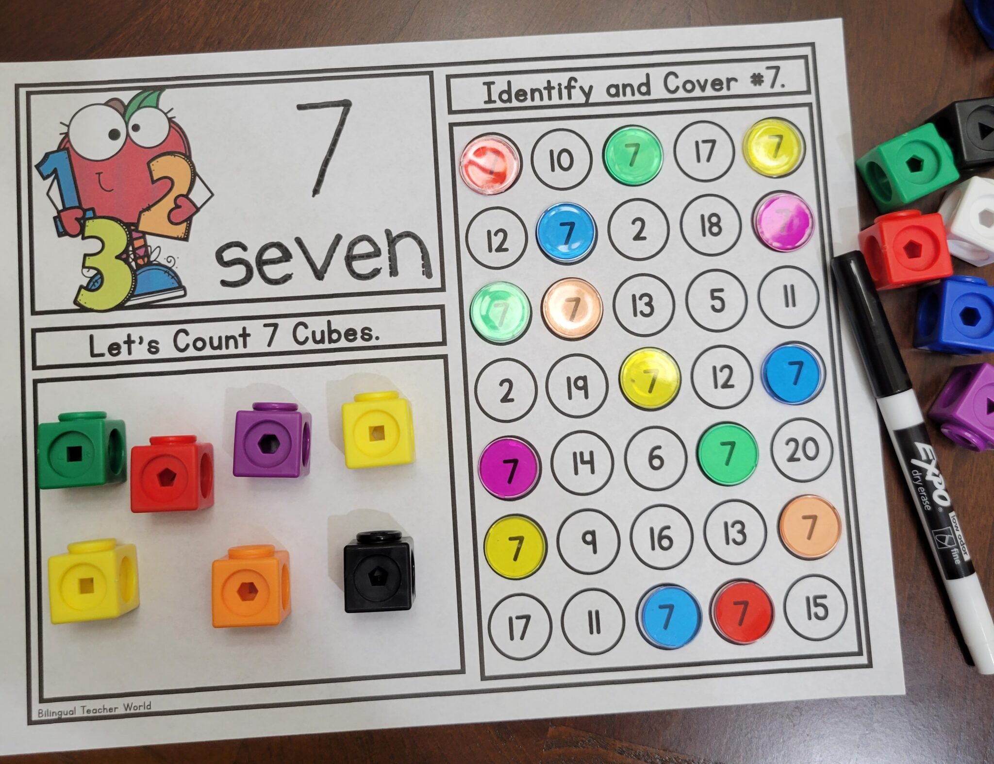 Numbers 1-20 Activity Mats | Fine Motor Skills | Made By Teachers