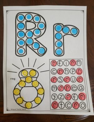 Alphabet with Dot Markers - Made By Teachers