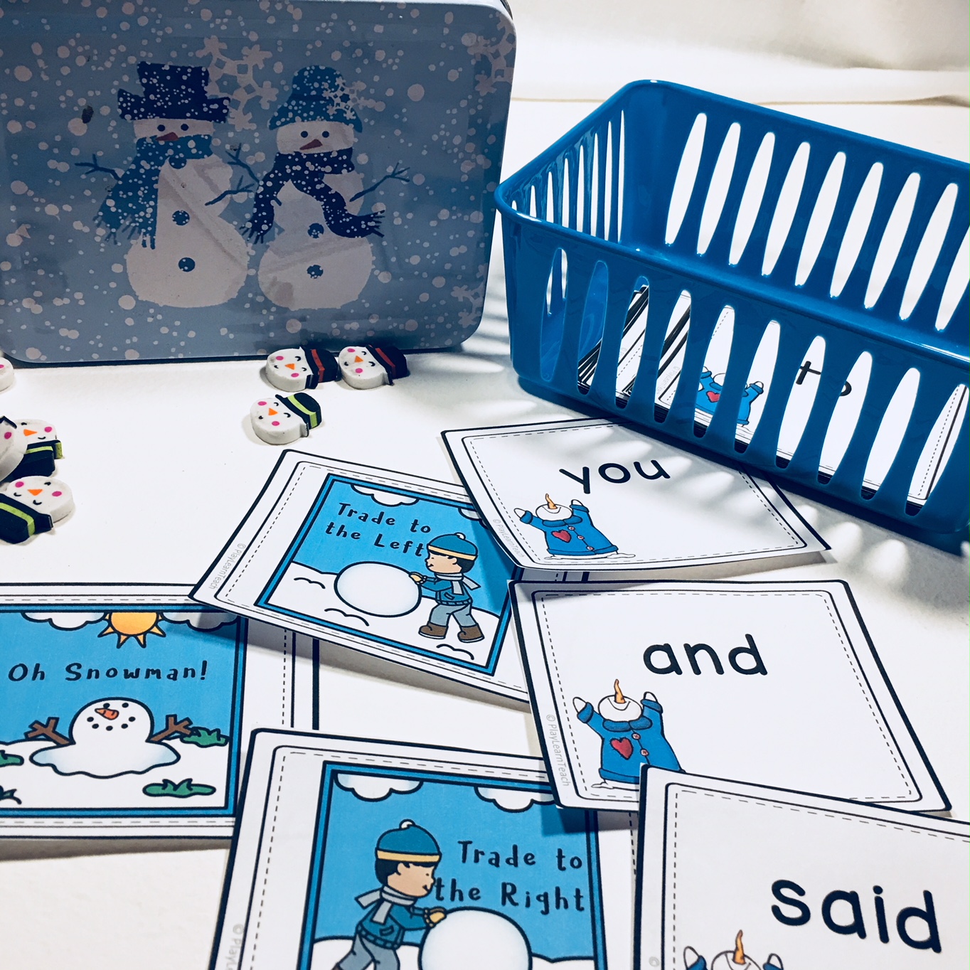 Sight Words Activities Winter Kindergarten Card Game | Made By Teachers