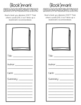 Back to School (Design & Decorate) Bookmarks | Made By Teachers