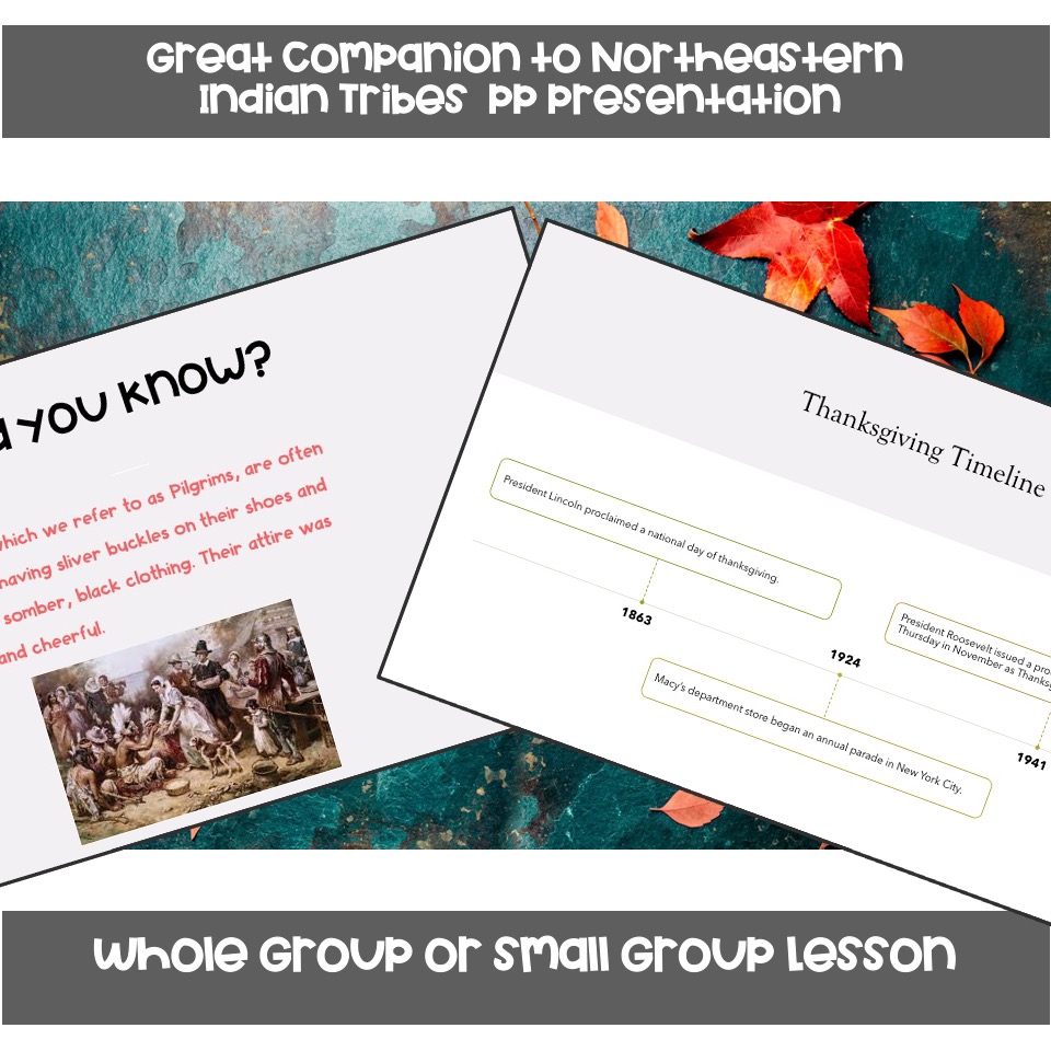 Thanksgiving 1621 to Present PowerPoint Presentation | Made By Teachers