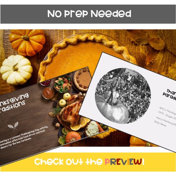 Thanksgiving 1621 to Present PowerPoint Presentation | Made By Teachers