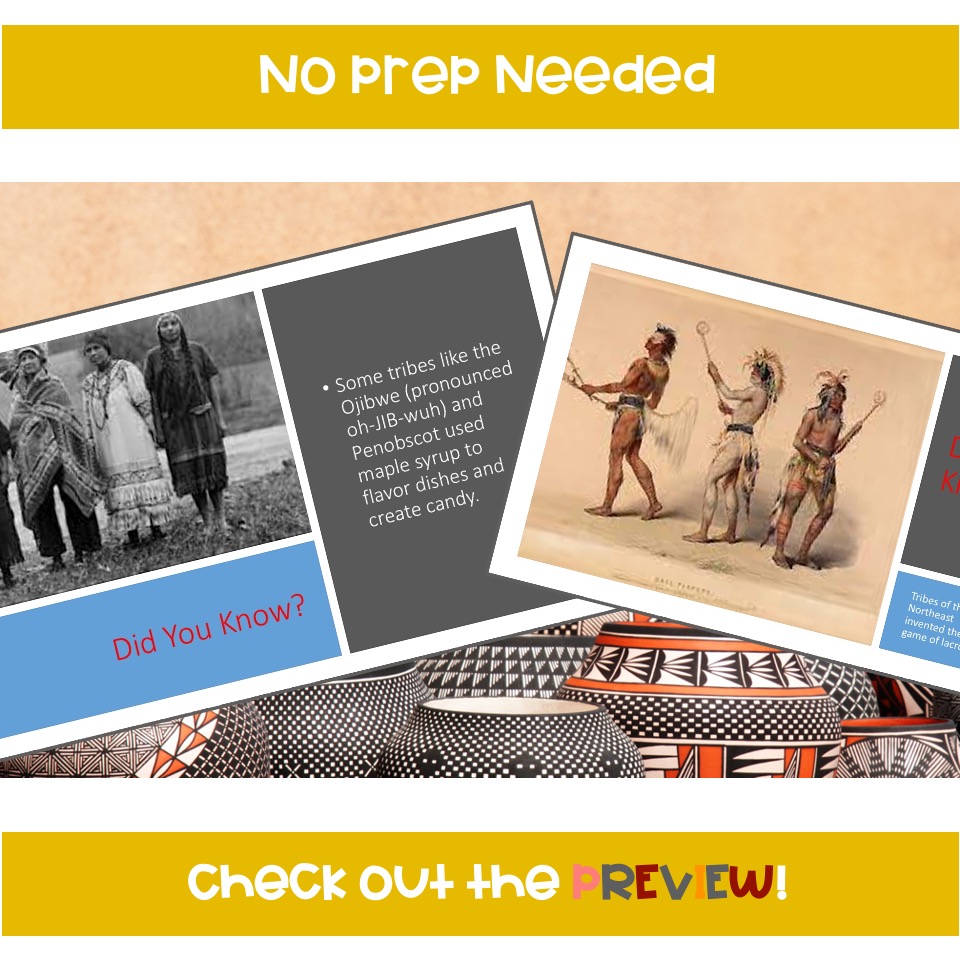 American Northeastern Tribes PowerPoint Presentation - Made By Teachers