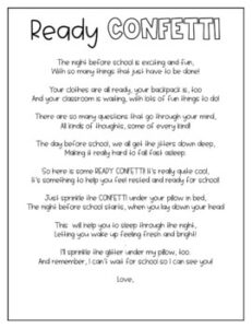 Ready Confetti & Jitter Glitter Back to School Gift - Made By Teachers