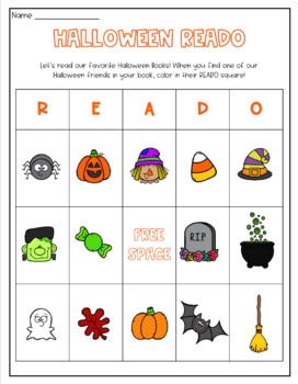 Halloween Reading Game: Scavenger Hunt & READO | Made By Teachers