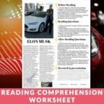Elon Musk - Reading Worksheet, Activities & Full Lesson Plan | Made By ...