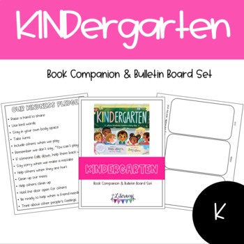 KINDergarten by Vera Ahiyya Book Companion & Bulletin Board Set | Made ...