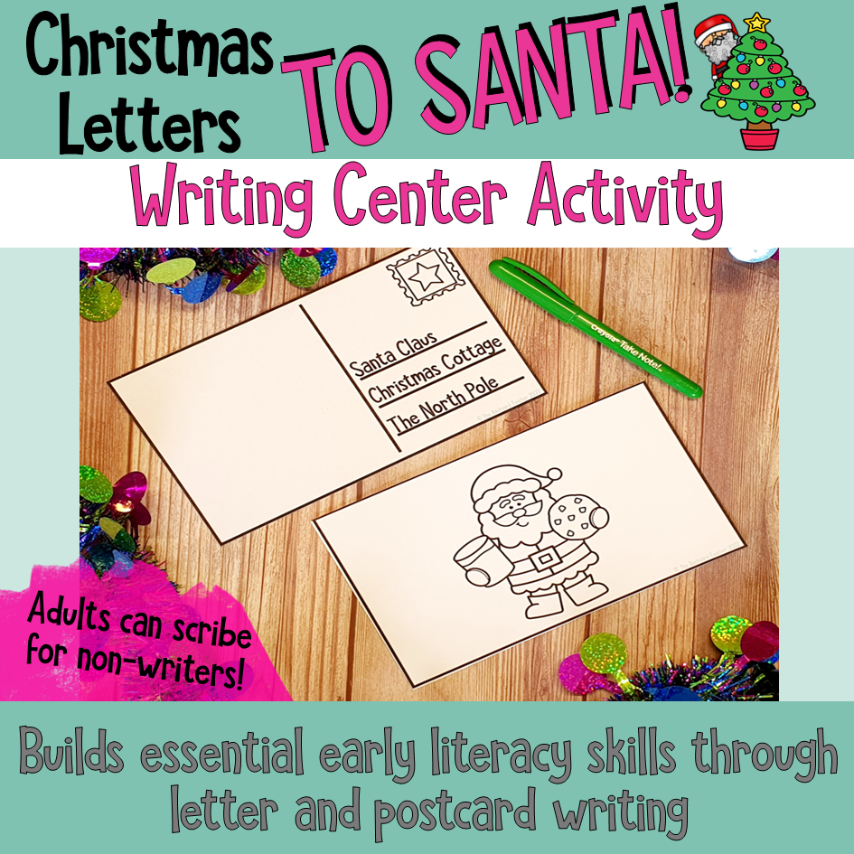 Letters To Santa Christmas Writing Center | Made By Teachers