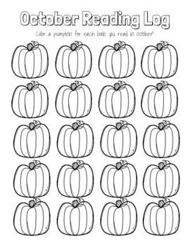 Reading Log Coloring Pages Full Year (by Season and by Month) | Made By ...
