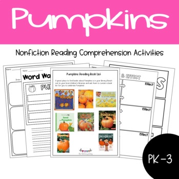 Pumpkins: Nonfiction Reading Comprehension Activities | Made By Teachers