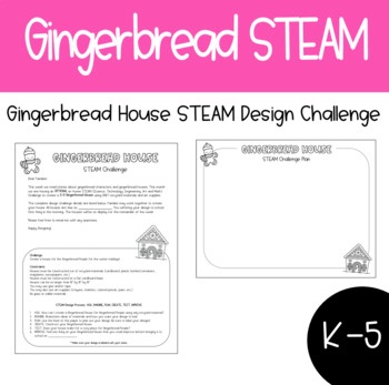Gingerbread House STEAM Project | Made By Teachers