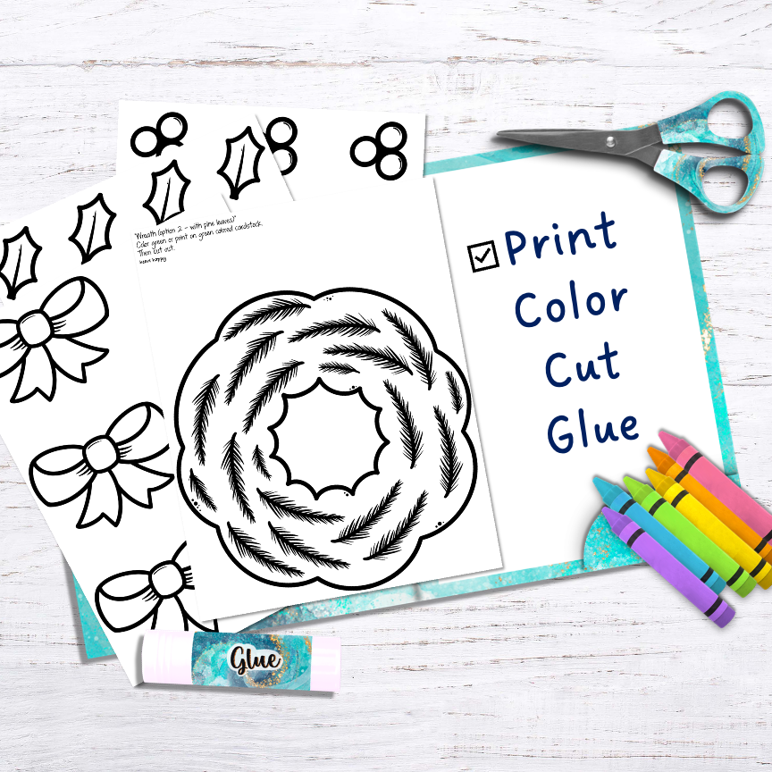 Winter Wreath Craft | Made By Teachers