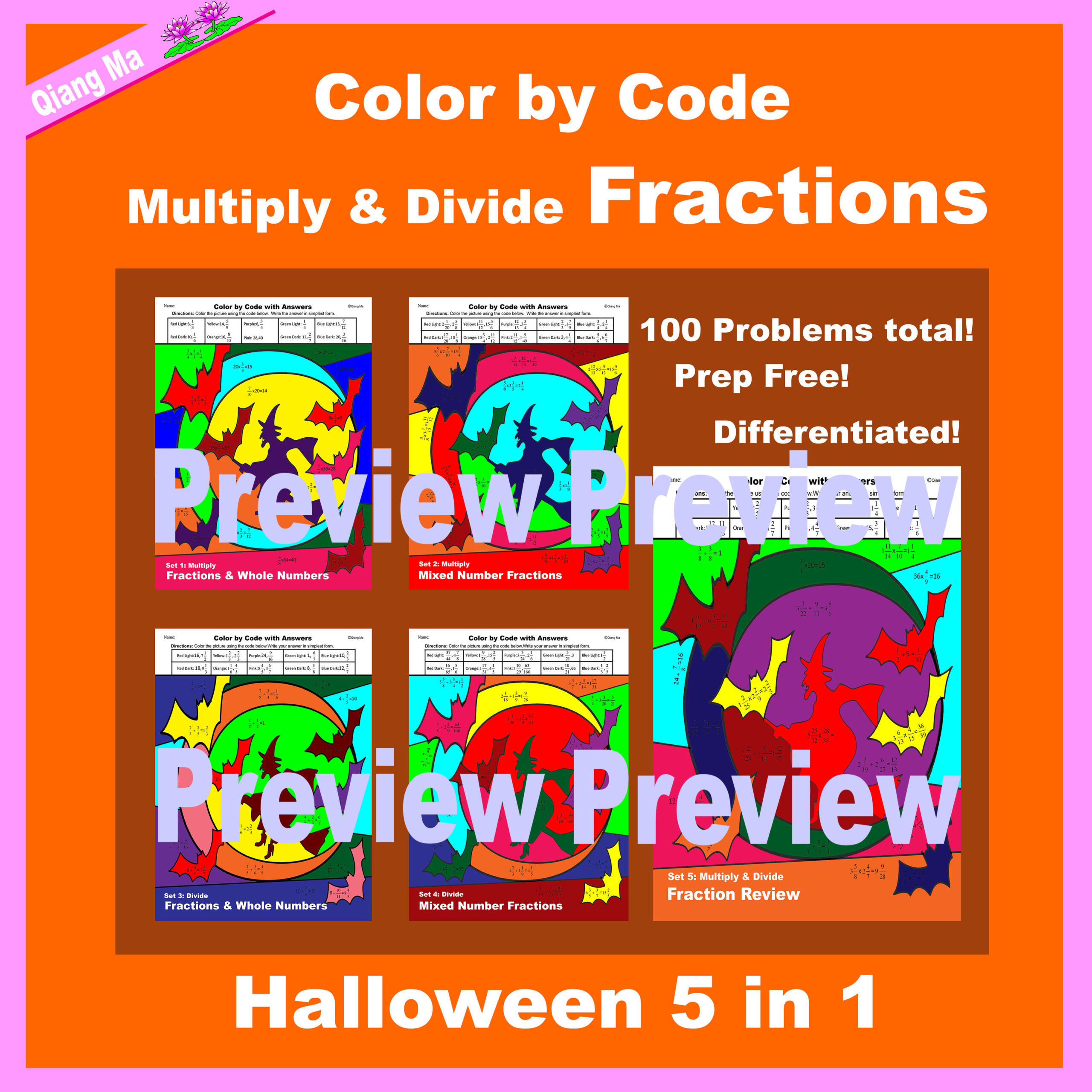 Halloween Color By Code Multiplication Facts 1 10 Made By Teachers Halloween Color By Code Multiplication Facts 1 10 Made By Teachers