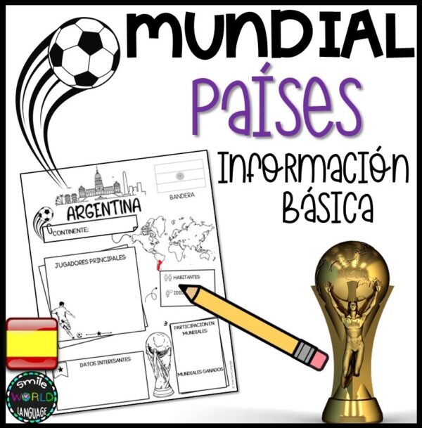 Mundial de fútbol Catar Ficha información países español Qatar 2022 ...