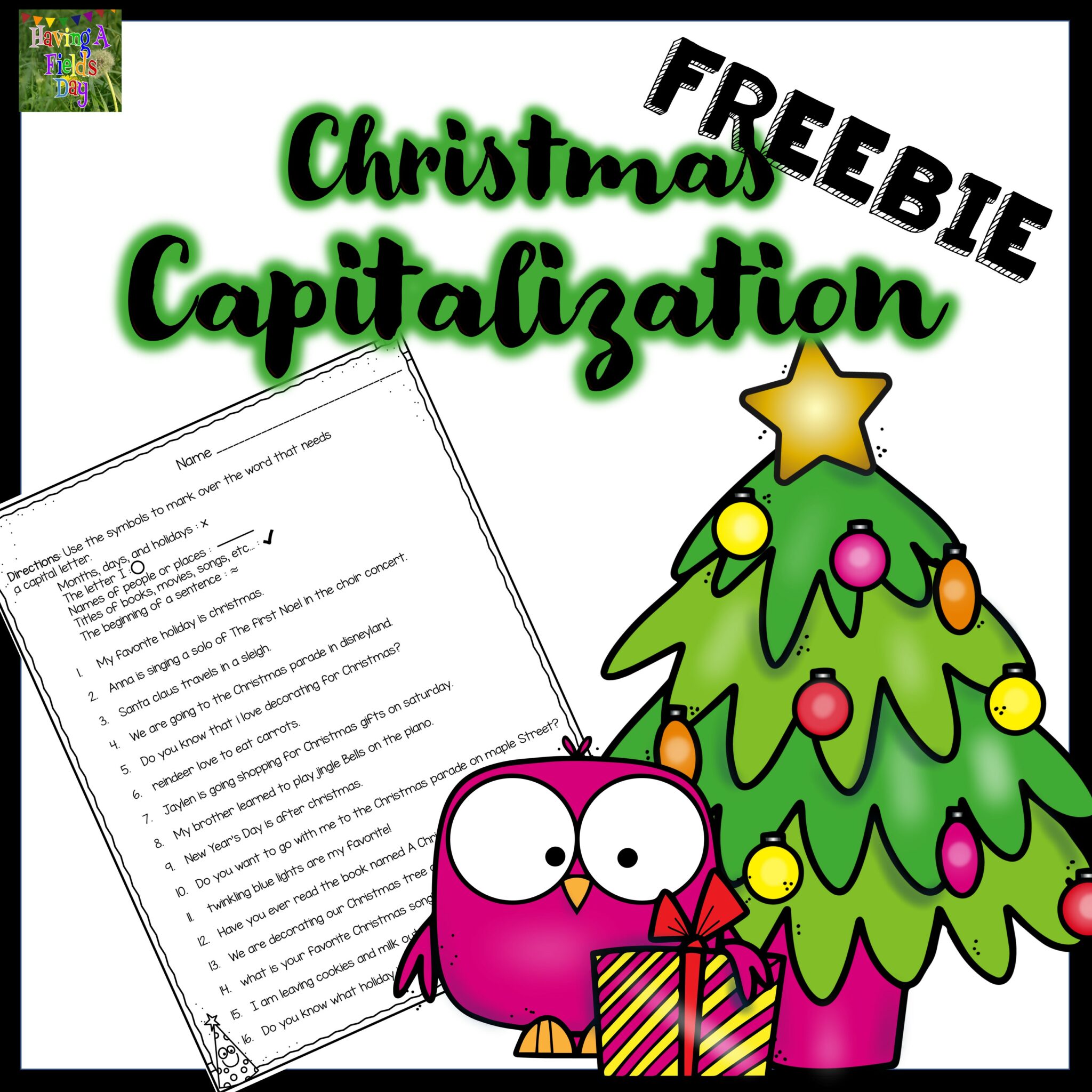 Cut, Paste, and Write Christmas Words - Made By Teachers