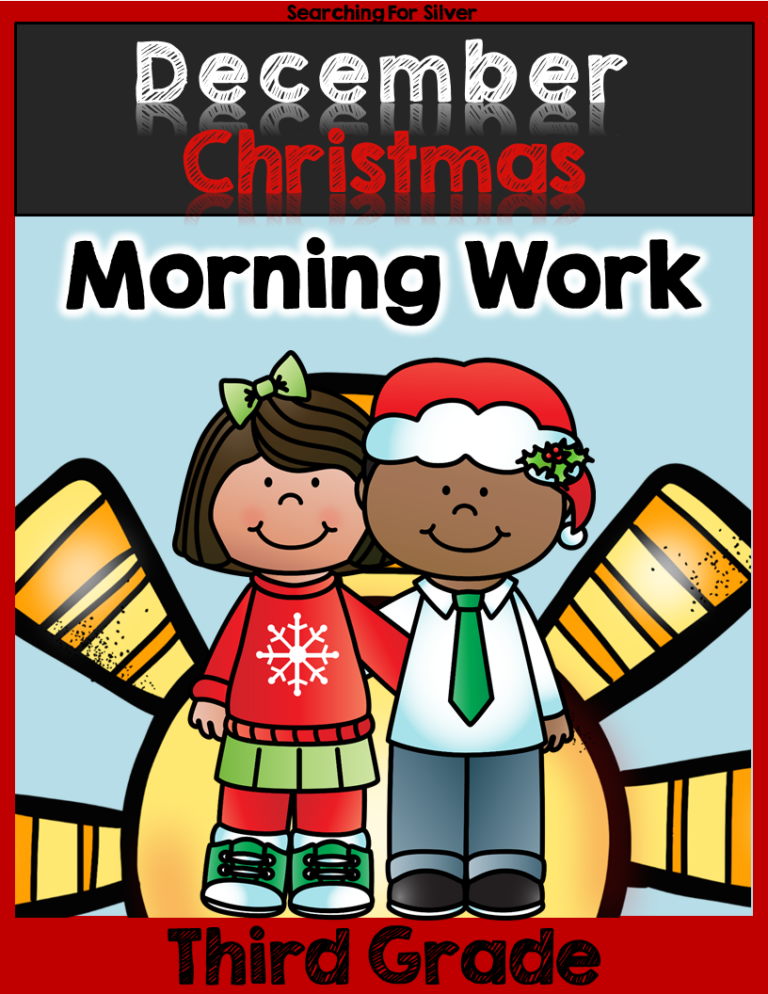 December Morning Work {Third Grade} - Made By Teachers