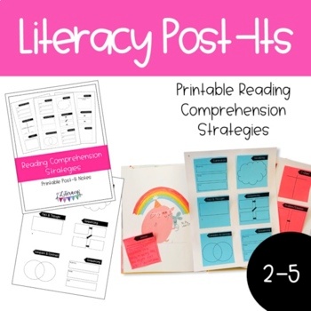 Reading Strategy Printable Post-It Notes | Made By Teachers