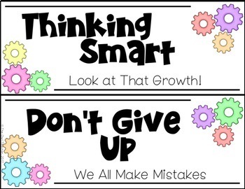 Growth Mindset Behavior Clip Chart Board {EDITABLE too!} | Made By Teachers