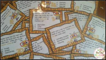 Scientific Method Task Cards | Task Cards for the Scientific Method ...