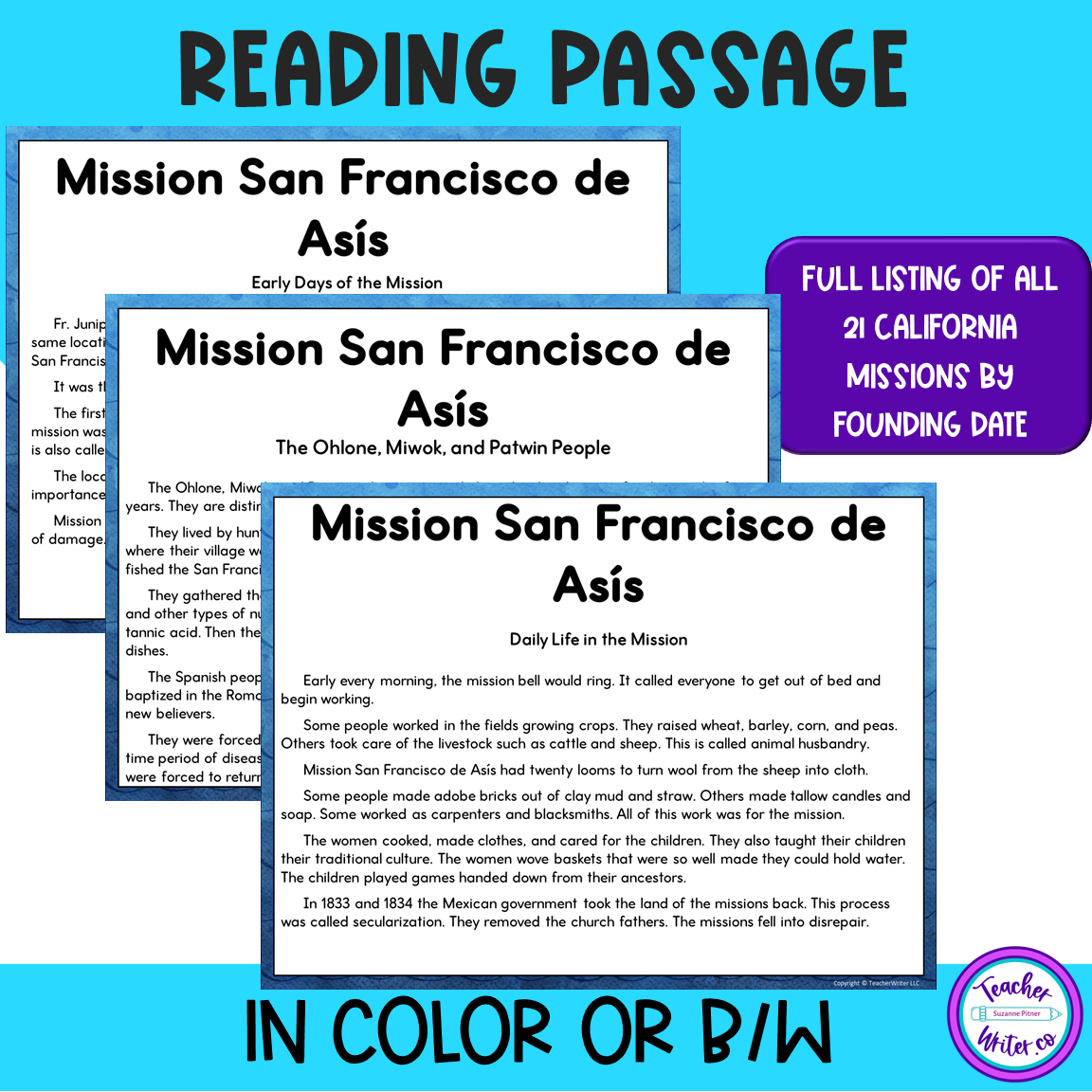 California Mission Report San Francisco de Asis | Mission Dolores ...
