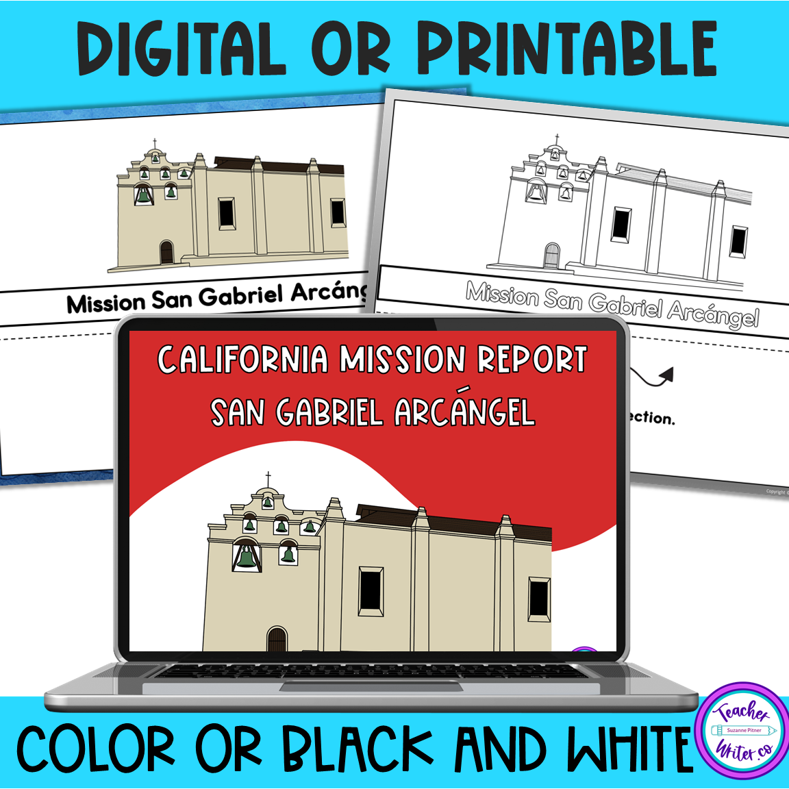 California Mission Report San Gabriel Arcángel | Made By Teachers