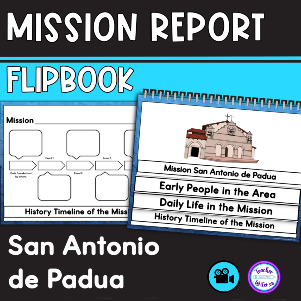California Mission Report San Antonio de Padua | Made By Teachers